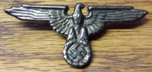 German Nazi SS Cap Eagle Badge Cast Iron Eisenadler Medal – VolkSStorm.com