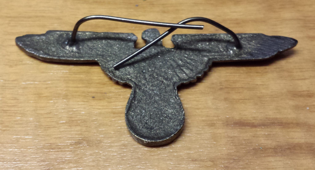 German Nazi SS Cap Eagle Badge Cast Iron Eisenadler Medal – VolkSStorm.com