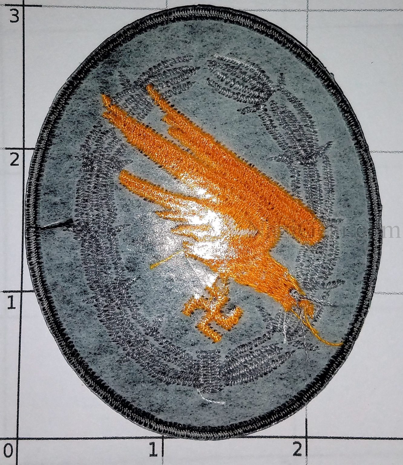 Nazi Paratrooper Award Badge Patch Fallschirmjager German WW2 ...