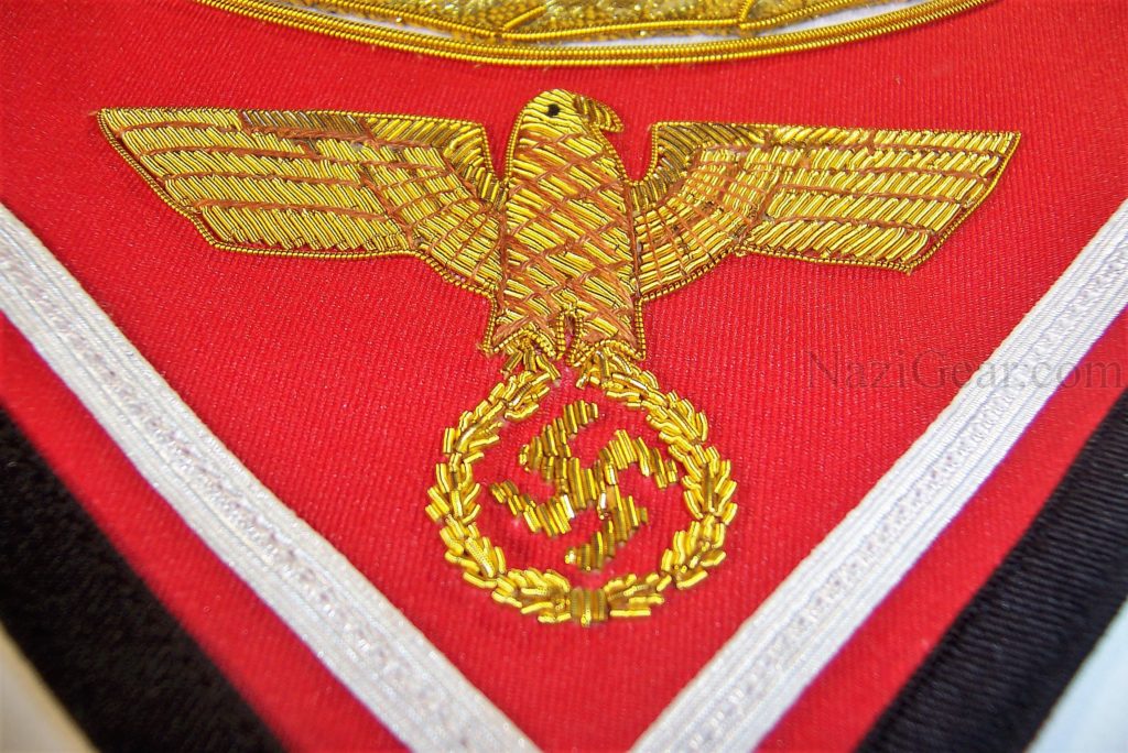 Adolf Hitler Fuhrer Standard 1×1 Foot (31cm) Standarte WW2 German Flag ...