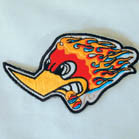 WOOD PECKER FLAMES PATCH – VolkSStorm.com