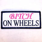 BITCH ON WHEELS PATCH – VolkSStorm.com