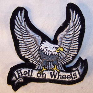 HELL ON WHEELS SILVER PATCH – VolkSStorm.com