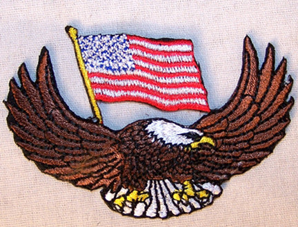 EAGLE USA FLAG PATCH – VolkSStorm.com