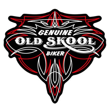 OLD SKOOL BIKER PATCH – VolkSStorm.com