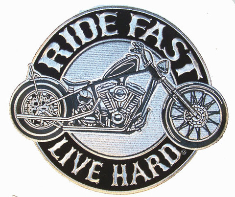 RIDE FAST MOTORCYCLE PATCH – VolkSStorm.com