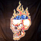 OPEN HEAD SKULL WITH DICE WALL BANNER – VolkSStorm.com