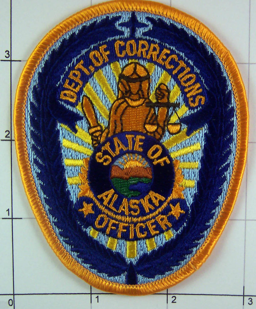 Alaska Department of Corrections Officer Justice Scale Patch ...