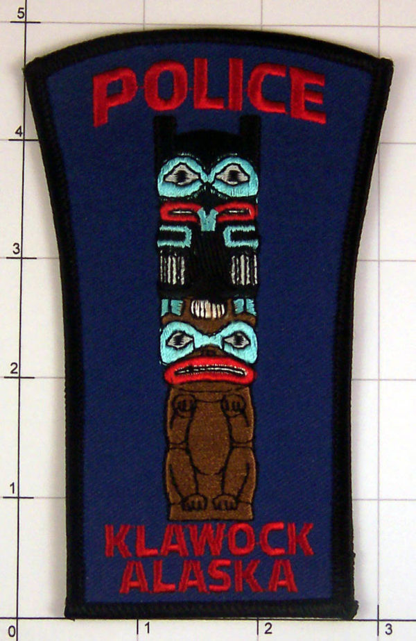 Alaska Klawock Police Totem Pole Law Enforcement Patch – VolkSStorm.com