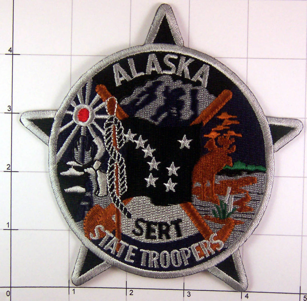 Alaska State Troopers SERT Wilderness Law Enforcement Patch ...