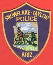 AZ Snowflake Taylor Police Silver Creek 4.1×5.1″ – VolkSStorm.com