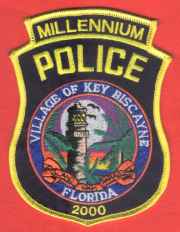 FL Key Biscayne Police Millennium 2000 3.8×5″ – VolkSStorm.com