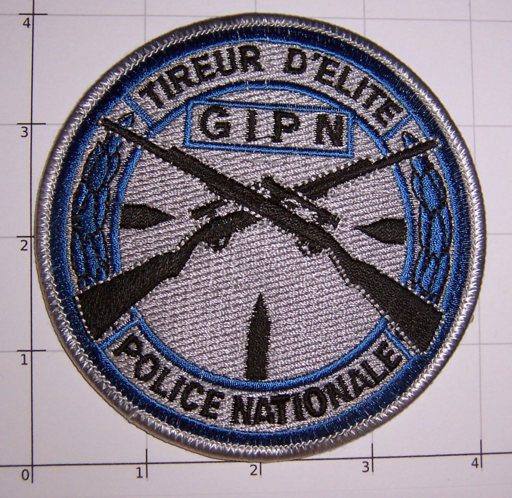 France GIPN Tireur D’Elite Police Nationale Gray Sniper Rifle Ecusson Patch – VolkSStorm.com