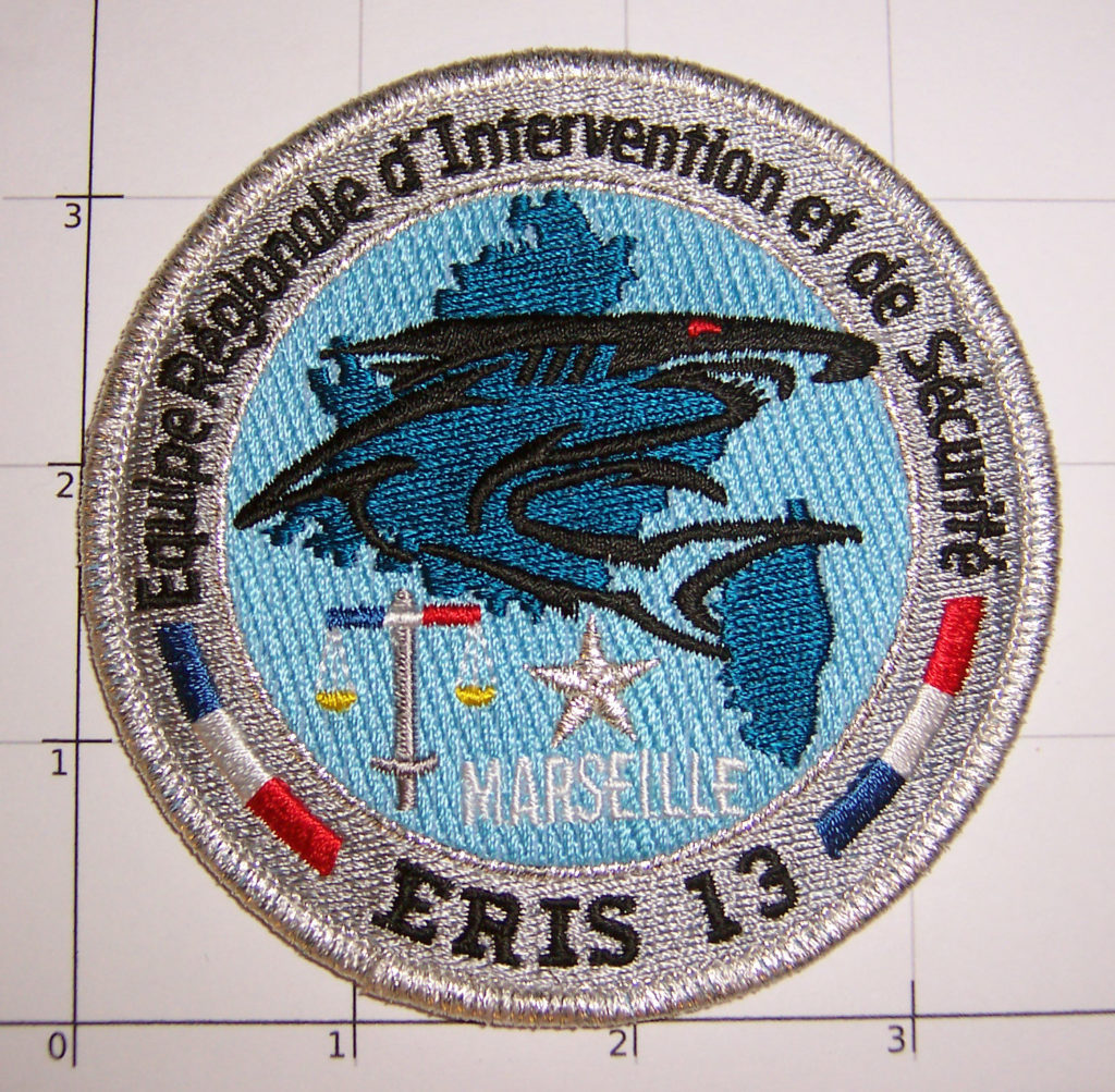 France Police ERIS 13 Patch Equipes Regionales d’intervention et de Securite Shark – VolkSStorm.com