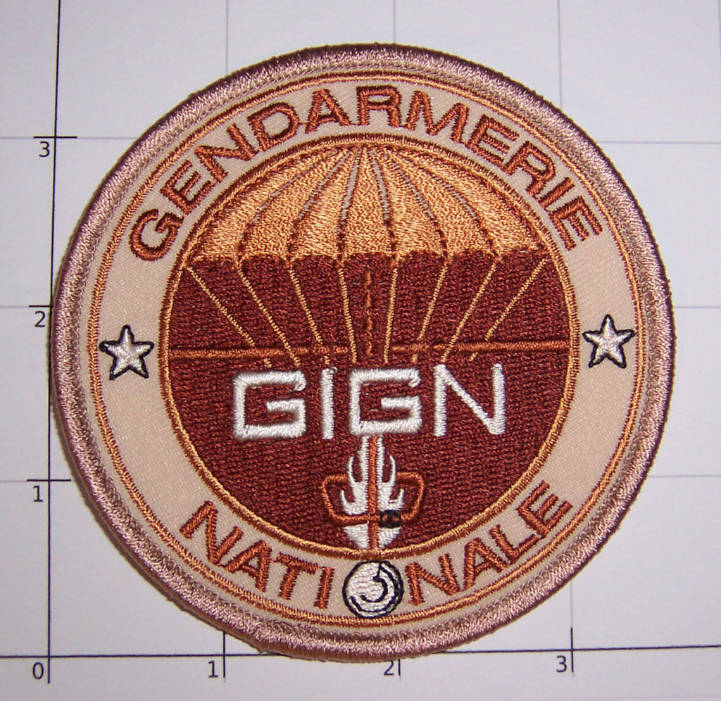 France Police GIGN SWAT Tan Gendarmerie Nationale Ecusson Patch ...