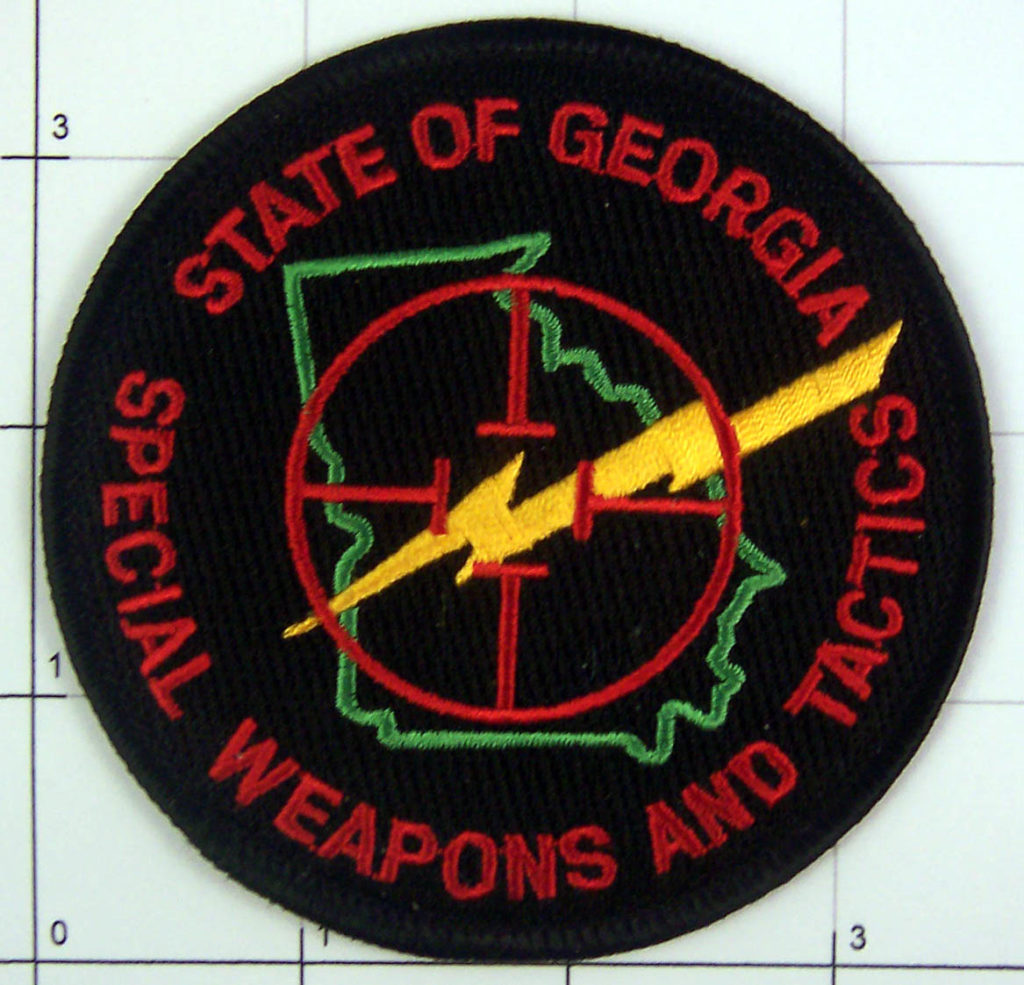 Georgia SWAT State Police Special Weapons and Tactics Patch ...