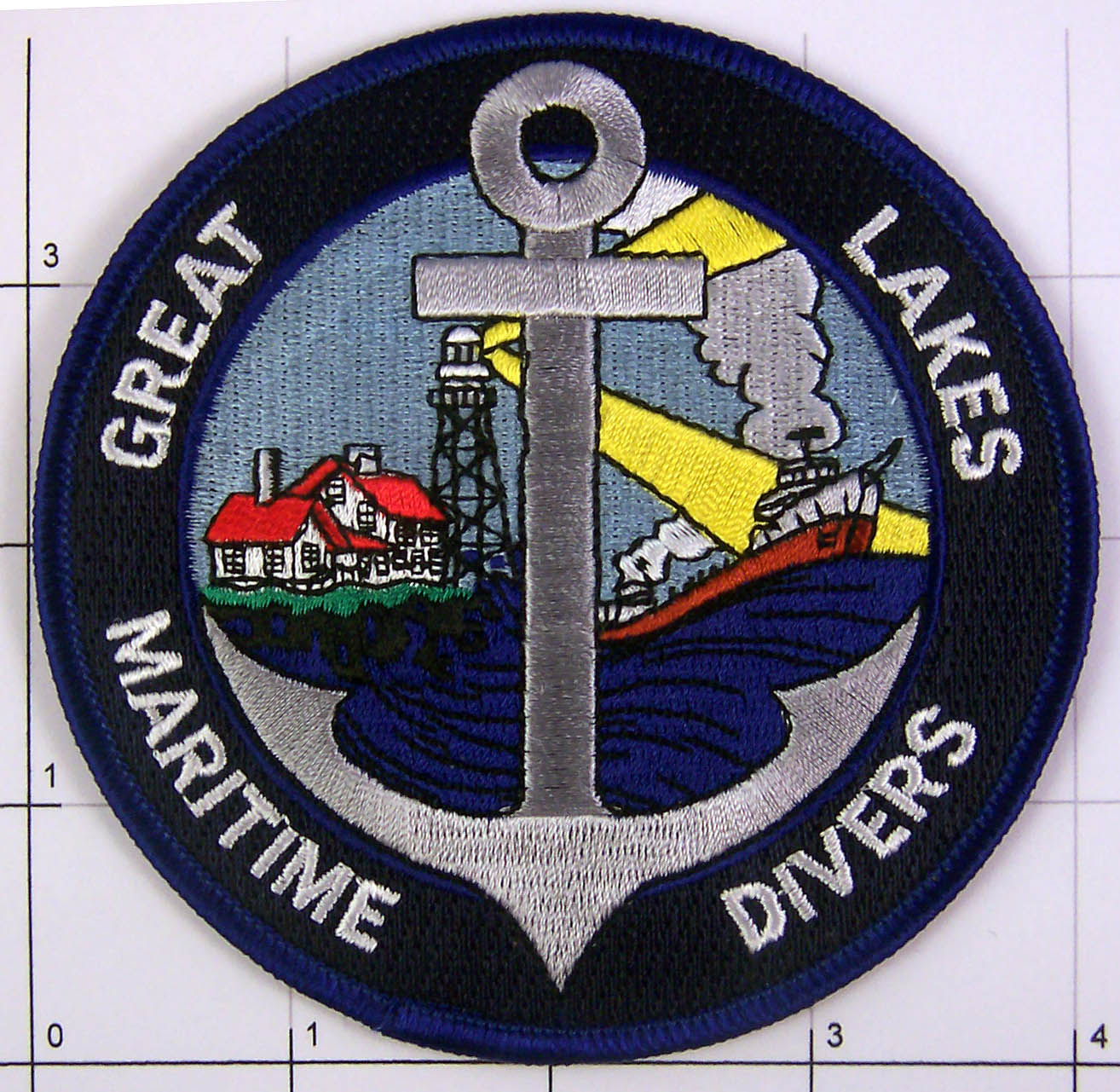 Great Lakes Maritime Divers Anchor Ship Nautical Patch – VolkSStorm.com