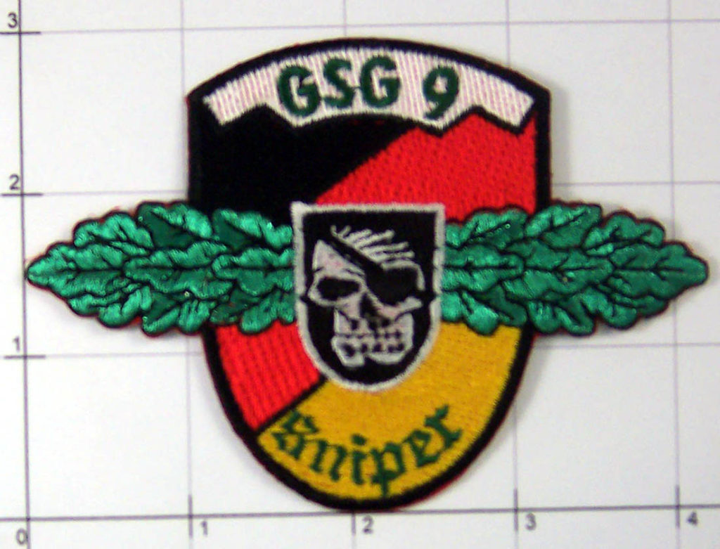 GSG9 Sniper German Helicopter Border Patrol Skull Patch – VolkSStorm.com