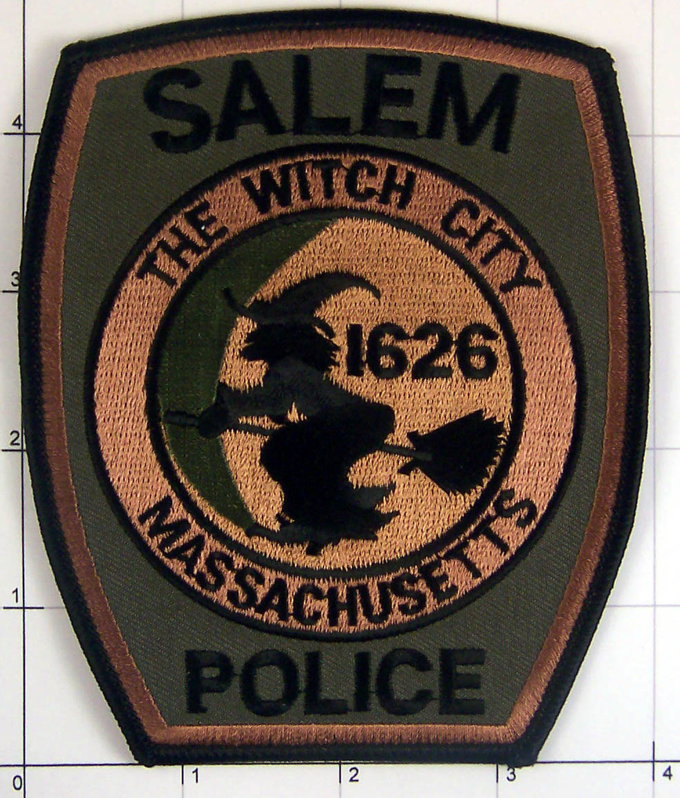Massachusetts Salem Police The Witch City Special Unit 1626 Broom Patch ...