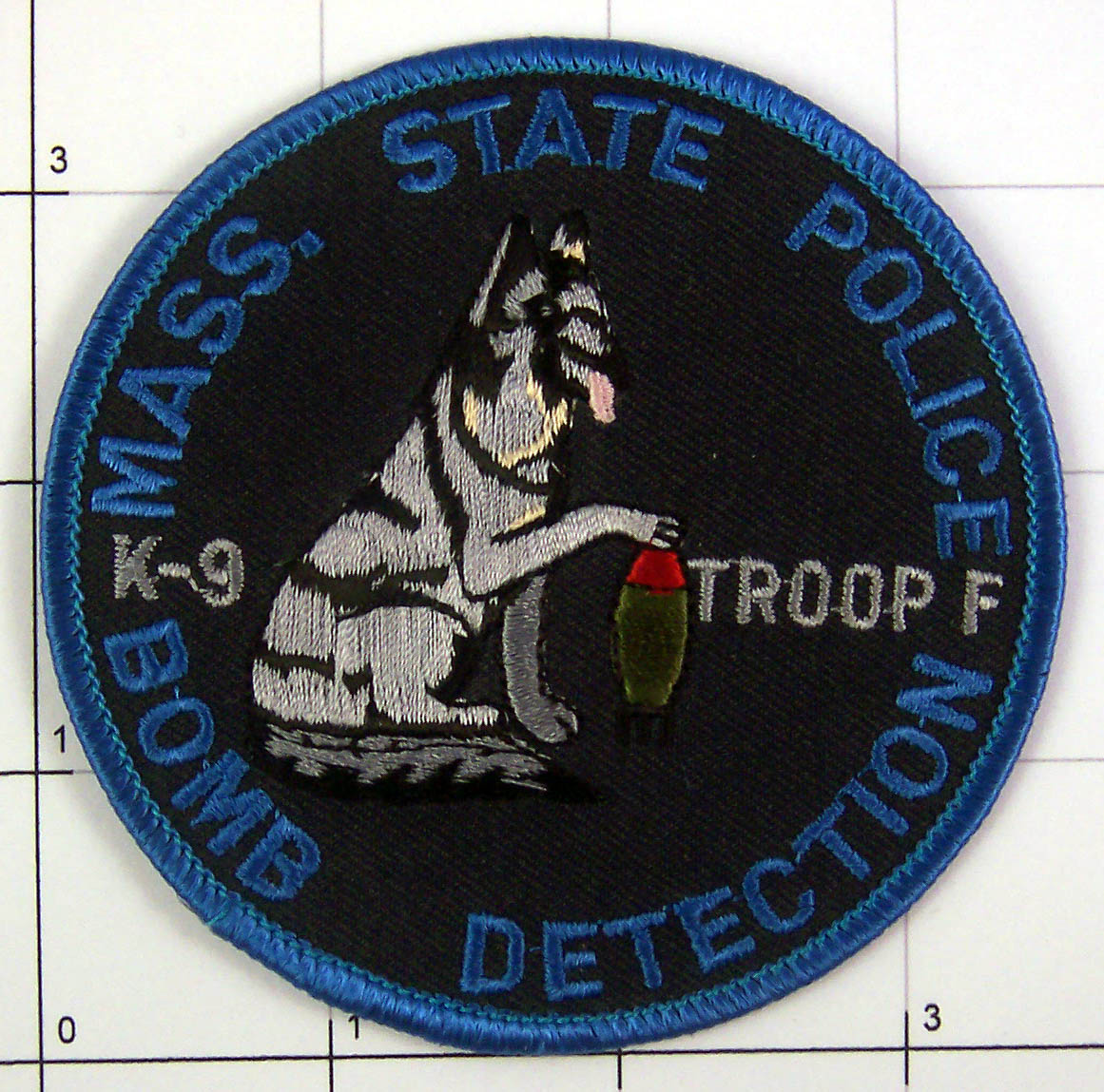Massachusetts State Police Bomb Detection K9 Troop F Boston Logan ...