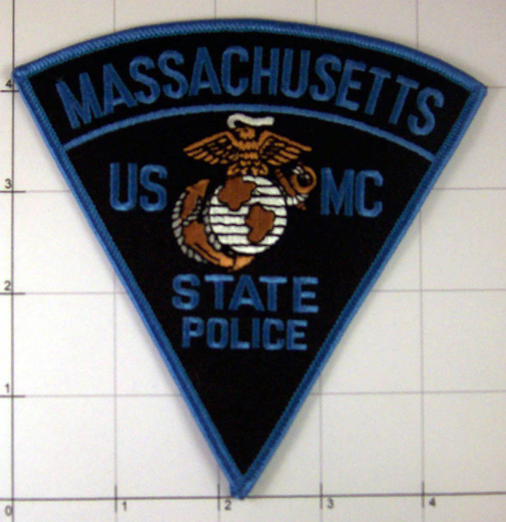 Massachusetts State Police USMC Globe Wings Patch – VolkSStorm.com