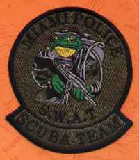 Miami Police SWAT Scuba Team (green) 4×4.5″ – VolkSStorm.com