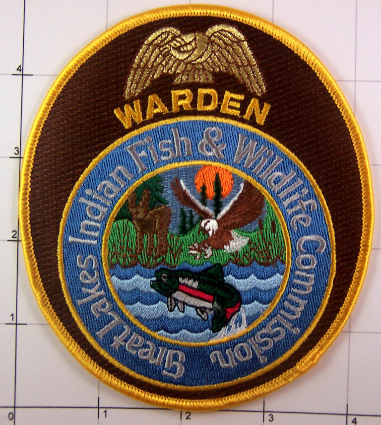 Minnesota Great Lakes Indian Fish and Wildlife Commission Warden Patch ...