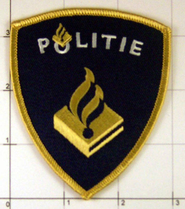 Netherlands Politie Gold Border Patch – VolkSStorm.com