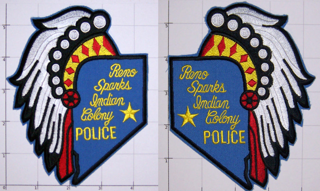 Nevada Reno Sparks Indian Colony Police Patch Set – VolkSStorm.com
