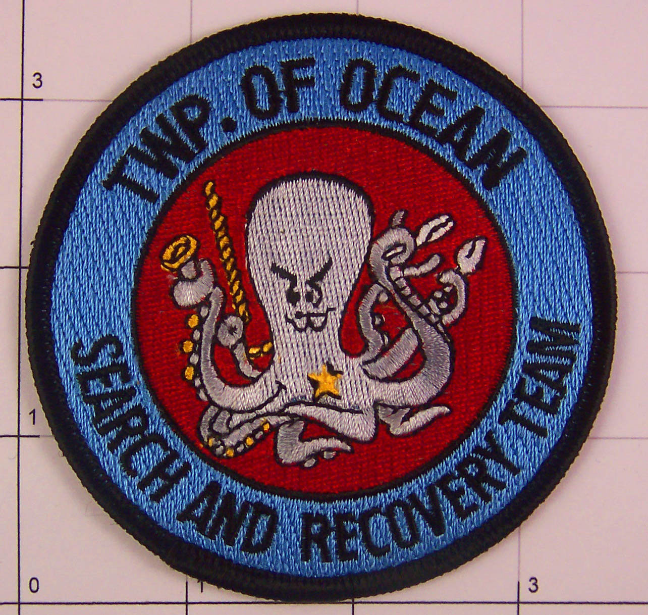 New Jersey Township of Ocean Search and Recovery Dive Team Squid Patch ...