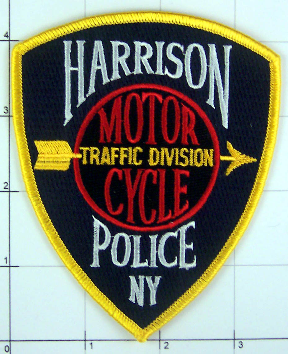 New York Harrison Police Motor Cycle Traffic Division Law ...