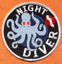 Night Diver Scuba Dive Police Patch – VolkSStorm.com
