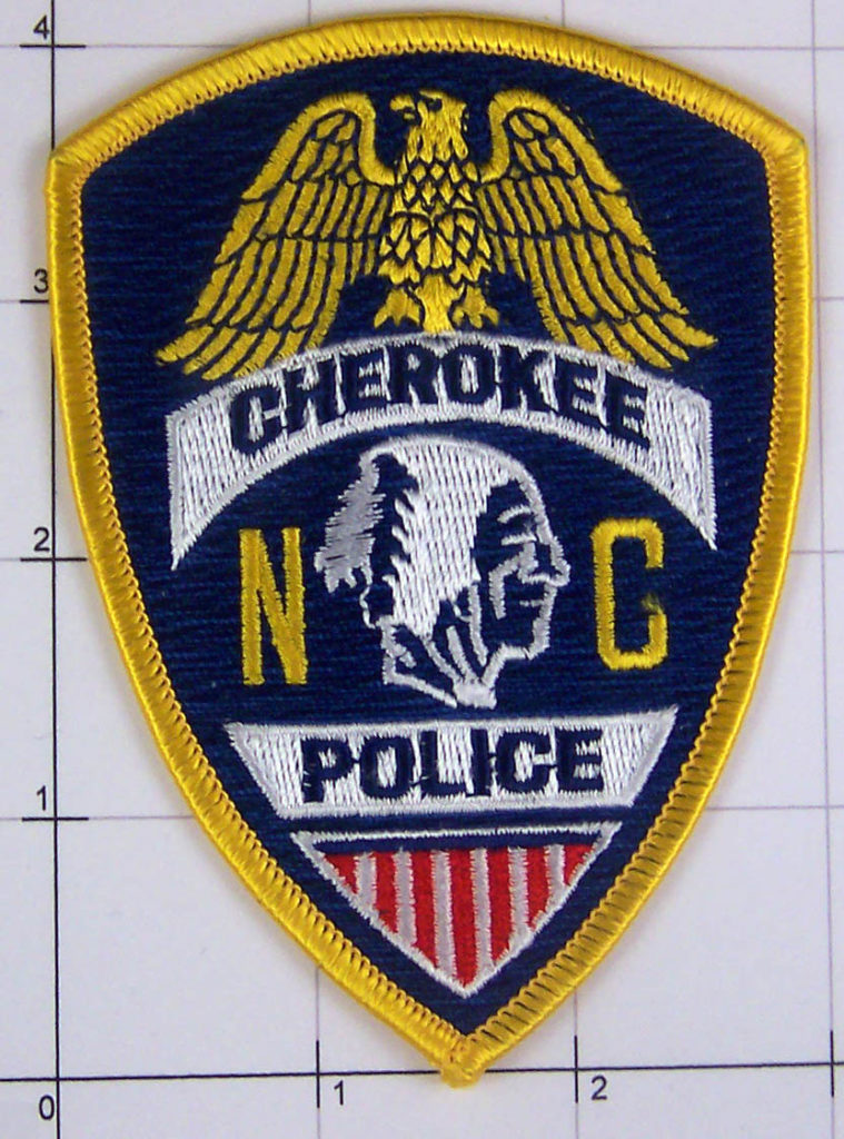 North Carolina Cherokee Indian Tribal Police Law Enforcement Patch ...