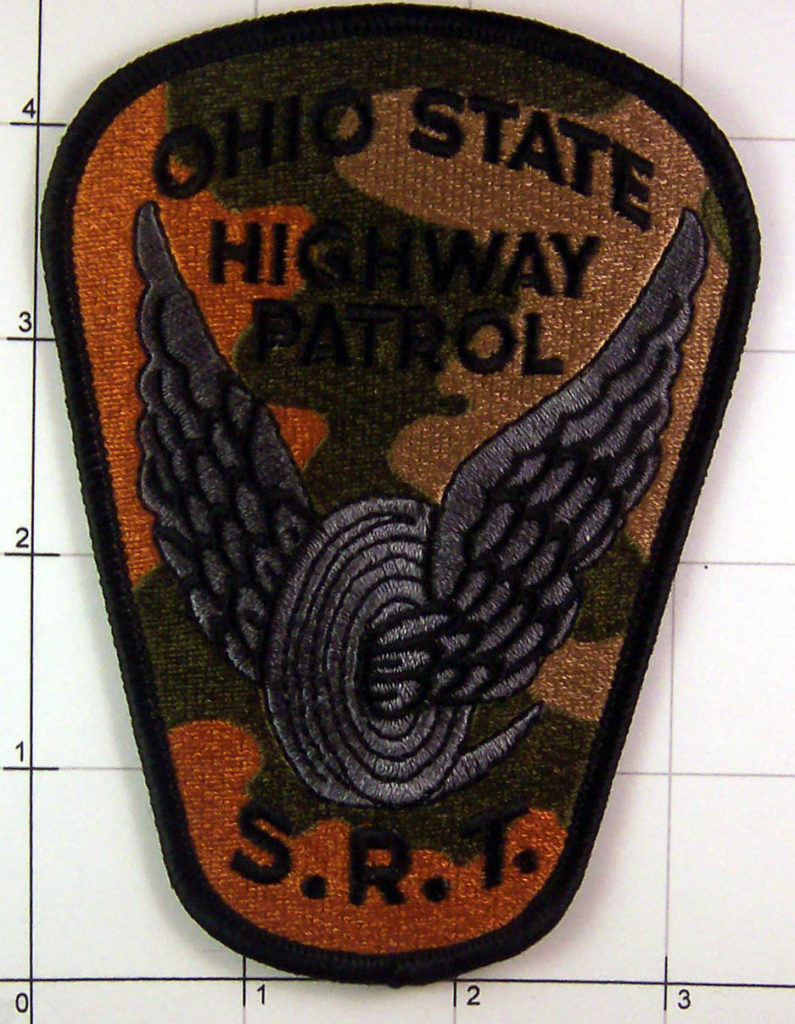 Ohio Highway Patrol SRT Special Response Team Camouflage Camo Patch ...