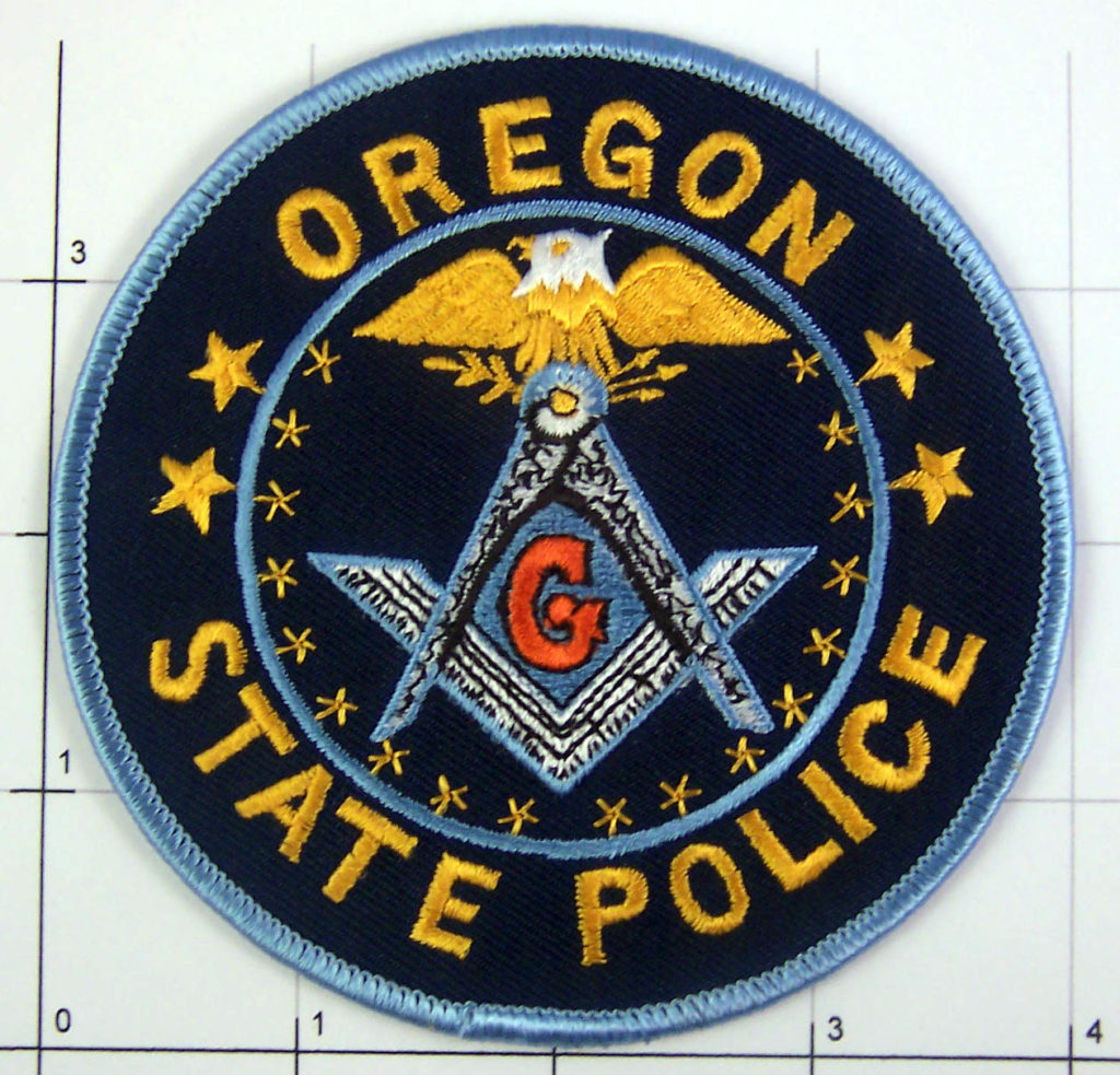 Oregon State Police Masonic Unit Mason Freemasonry Law Enforcement ...