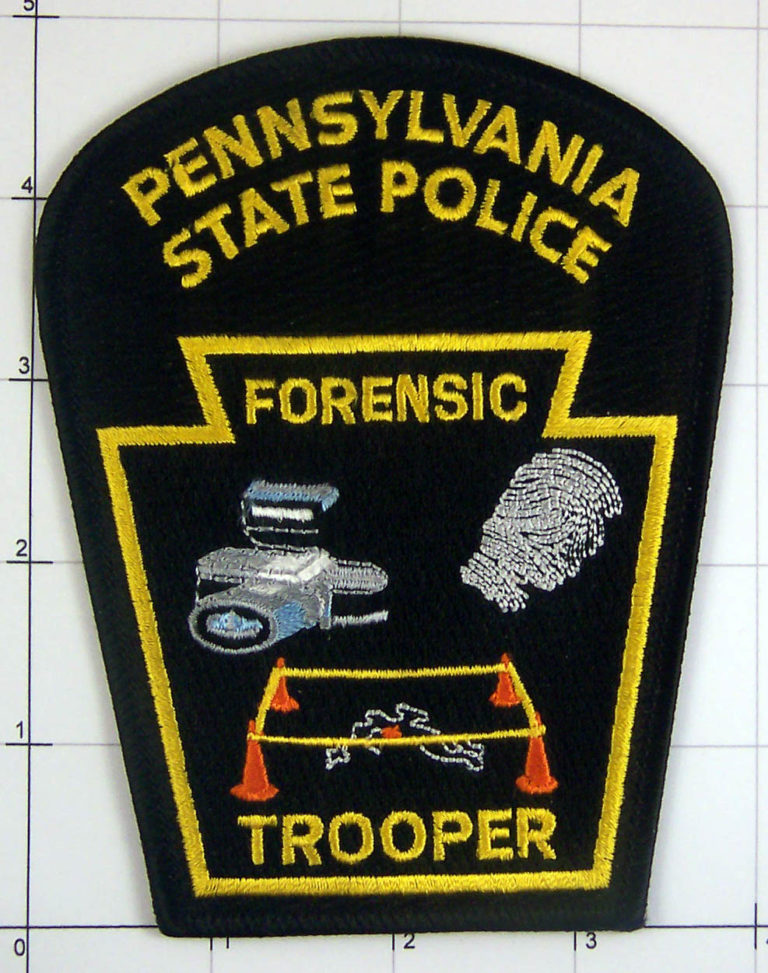 Pennsylvania State Police Trooper Forensic Crime Scene Fingerprint ...