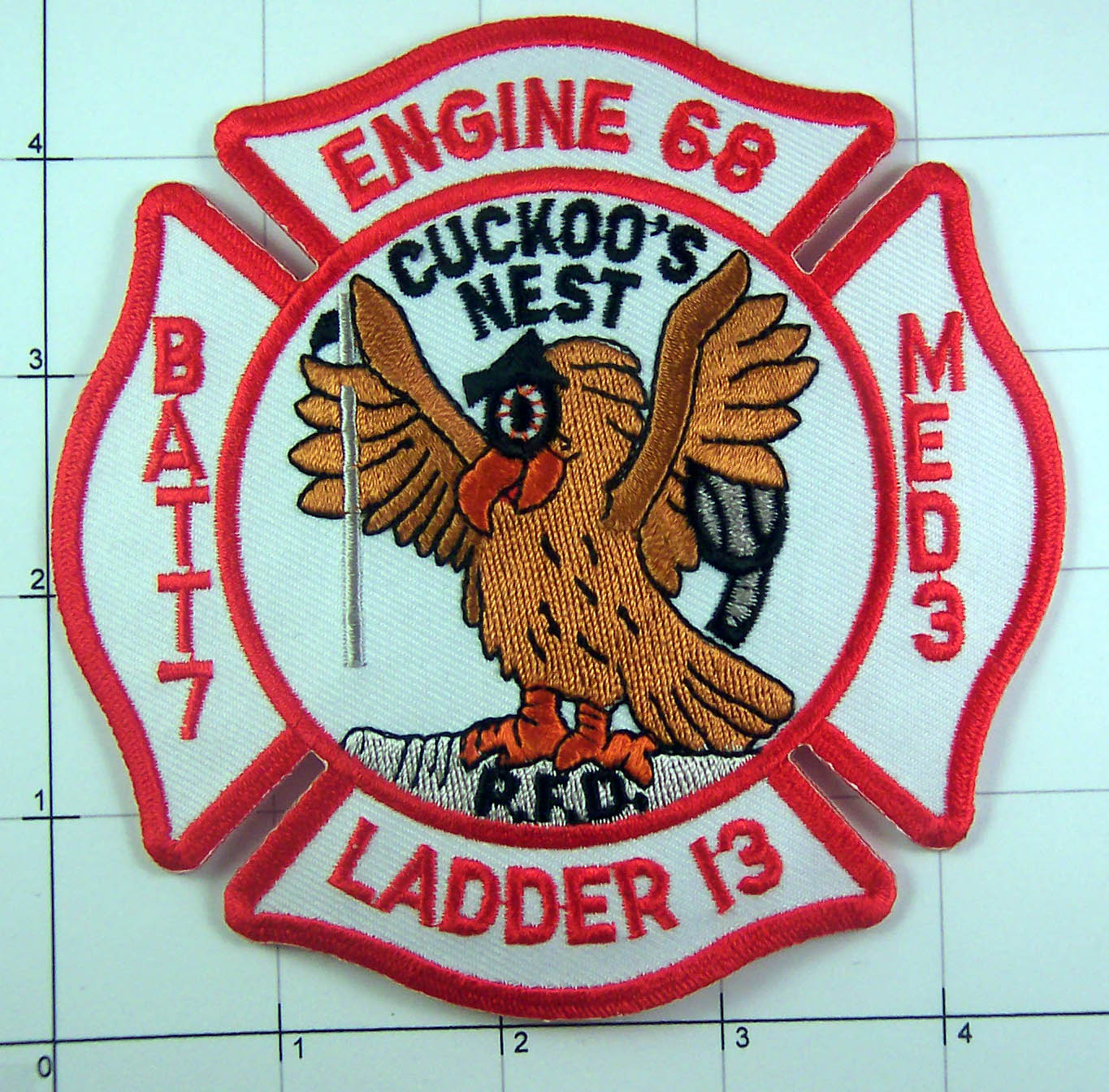 Philadelphia Fire Department Cuckoos Nest Eng 68 Batt 7 Med 3 Ladder 13 ...