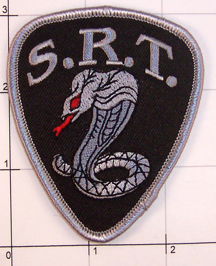 SRT Gray Snake Cobra Special Response Team Patch – VolkSStorm.com