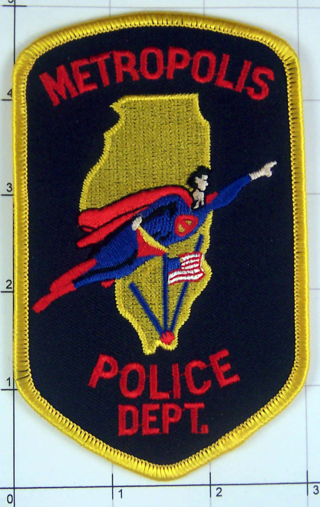Superman Illinois Metropolis Police Department Comic Book Law ...