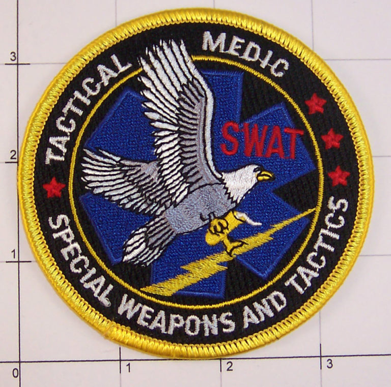 Tactical Medic SWAT Eagle Lightning Bolt Special Weapons and Tactics Patch – VolkSStorm.com