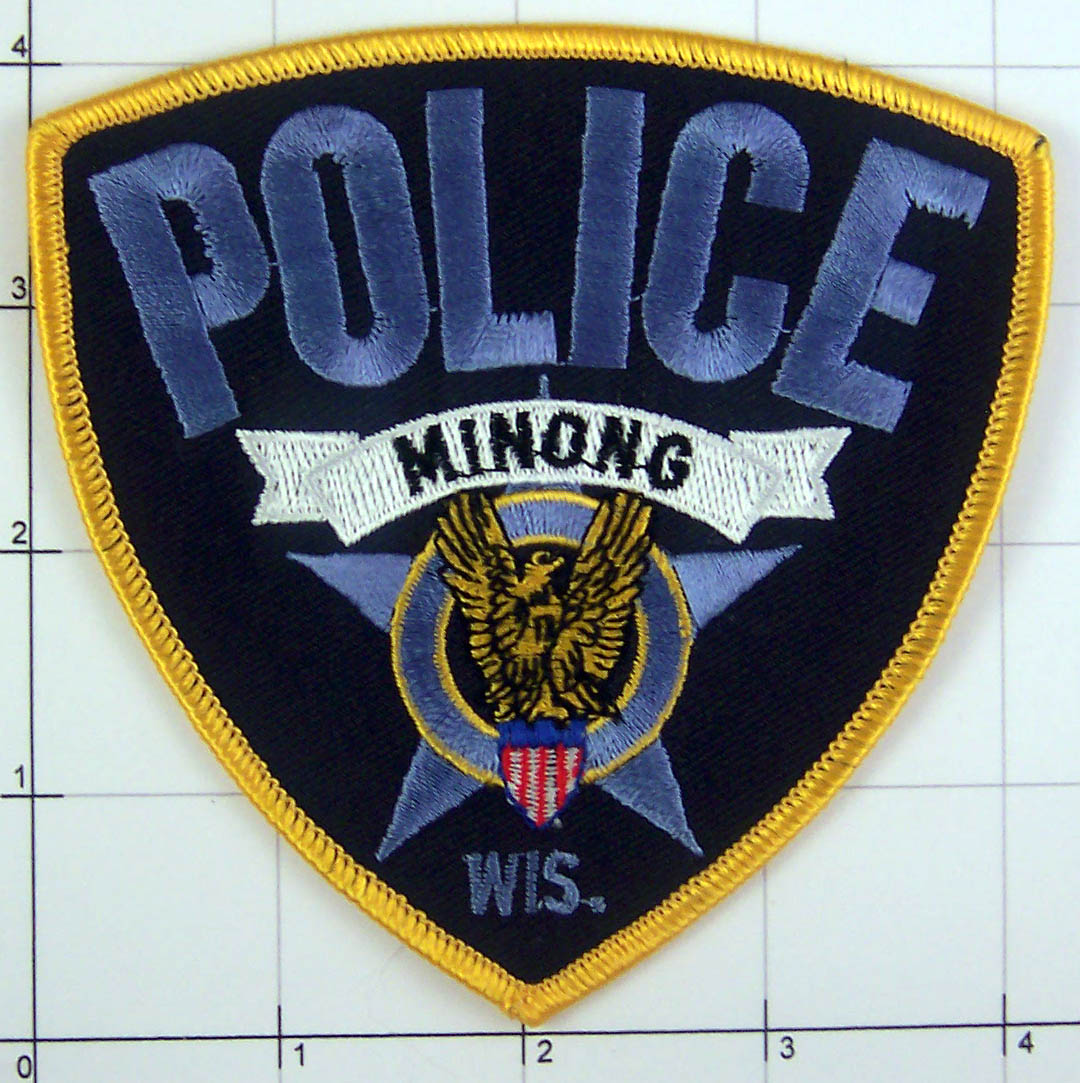 Wisconsin Minong Police Eagle Shield Law Enforcement Patch – VolkSStorm.com
