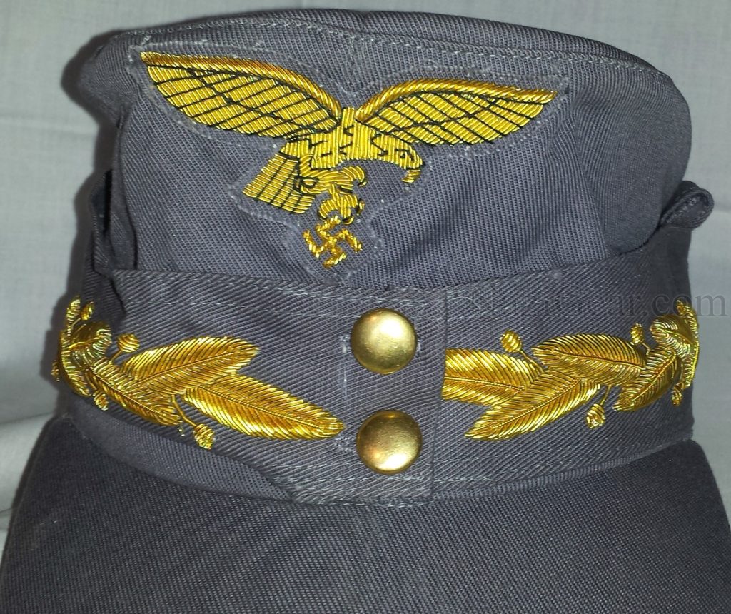 Hermann Goring Grey M43 Cap German WW2 Nazi – VolkSStorm.com