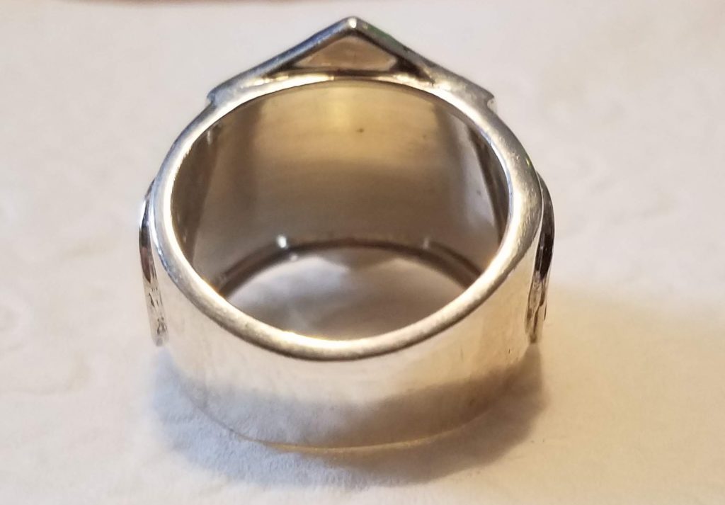 Ku Klux Klan Ring 925 Silver KKK MIOAK Blood Drop Triple Tau ...